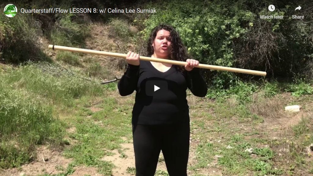 Snippets: Combat - Quarterstaff Flow with Celina Lee Surniak - Will ...